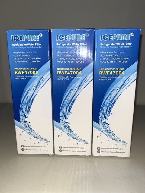 IcePure RWF4700A Refrigerator Filter - 4 Pack for sale online | eBay