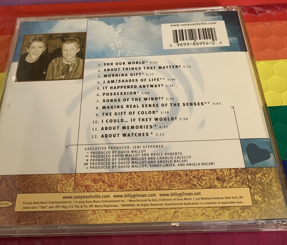 Billy Gilman - Music Through Heartsongs (CD, 2003) - Very Good ...