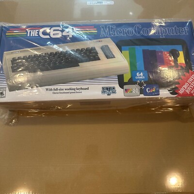 The C64 Maxi Retro MicroComputer with Micro Switch Joystick | eBay