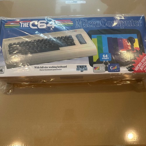 The C64 Maxi Retro MicroComputer with Micro Switch Joystick | eBay