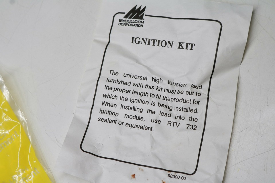 McCulloch Ignition Coil Module Timber Bear Pro Mac 10-10S 610 650 605 ...