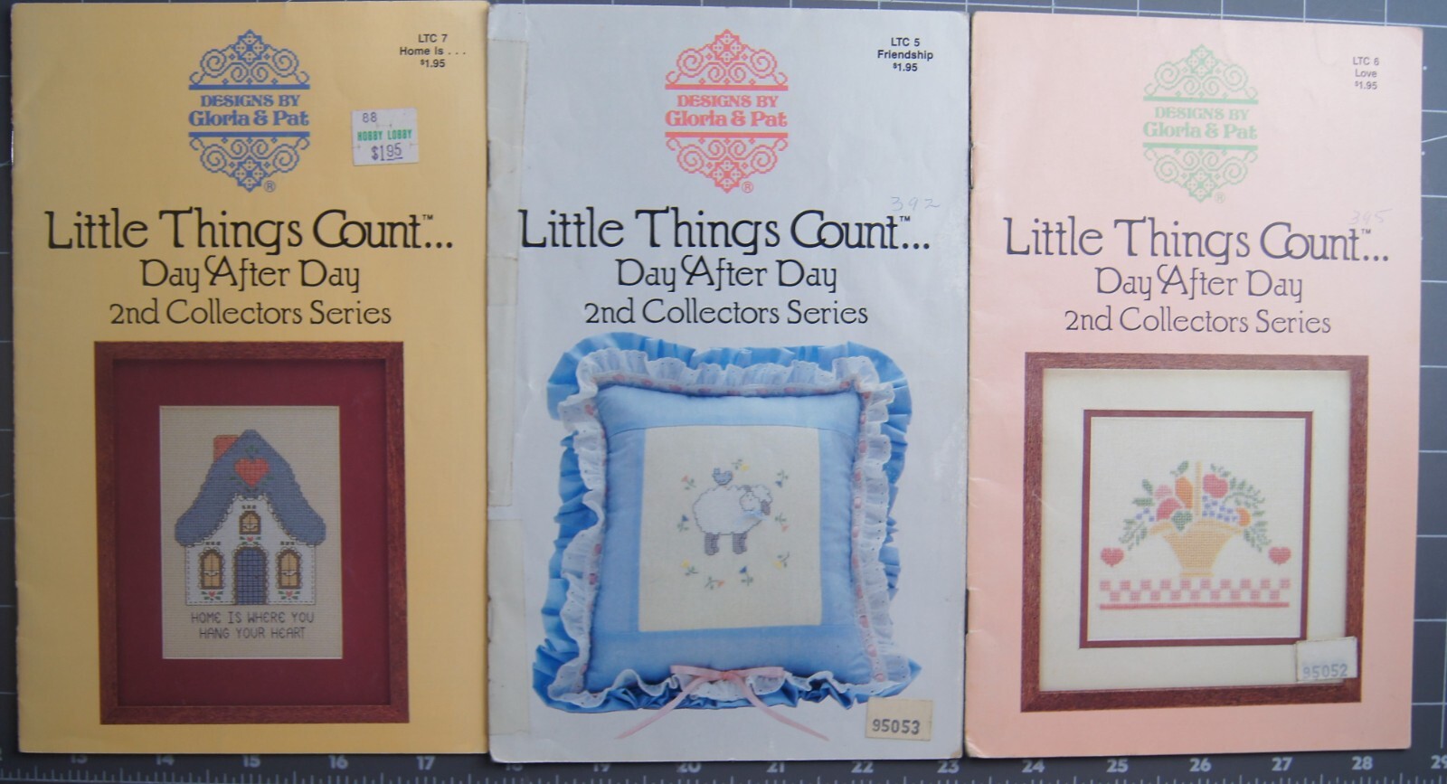 Set of # Little Things That Count Day After Day Counted Cross Stitch ...