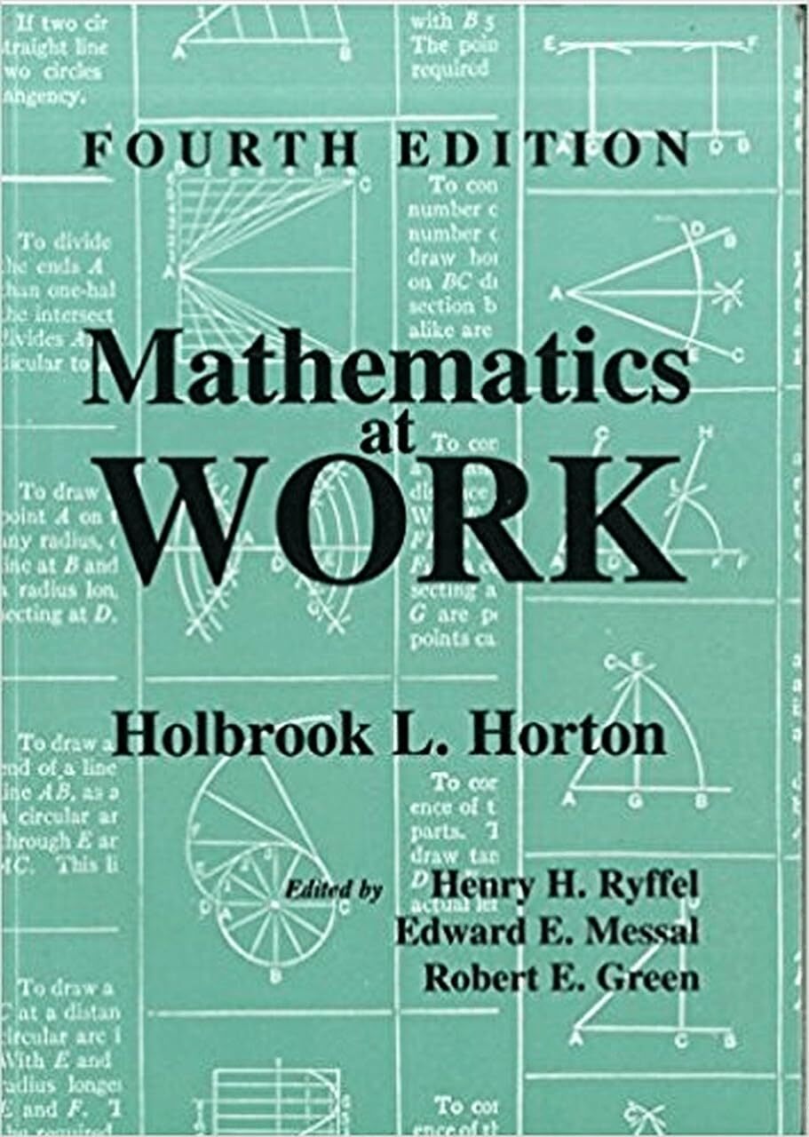 Mathematics at Work (Volume 1) 9780831130831 | eBay