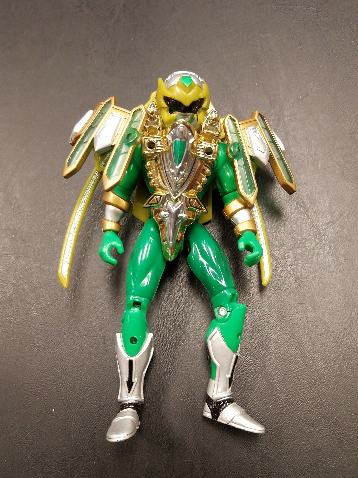 Power Rangers Time Force Green Ranger with swords and armor | eBay