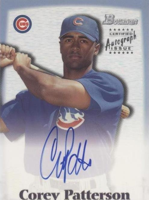 2000 Bowman - Autographs Corey Patterson #CP (AU) for sale online | eBay