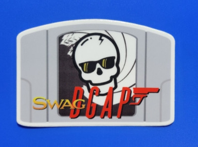 Swag Golf ~ Sticker ~ DGAP ~ Super Never Lag Game Cartridge ~ FREE ...