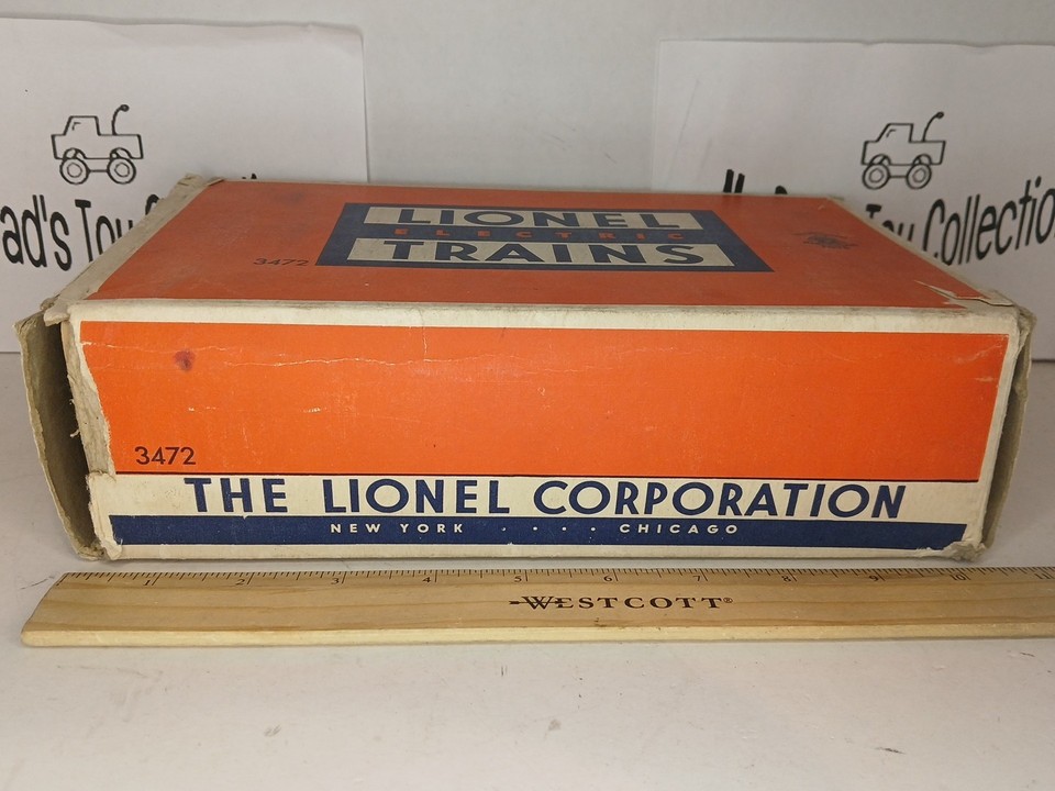 Lionel #3472 Operating Milk Car Set -ORG Boxes- Post War EX - O Gauge ...