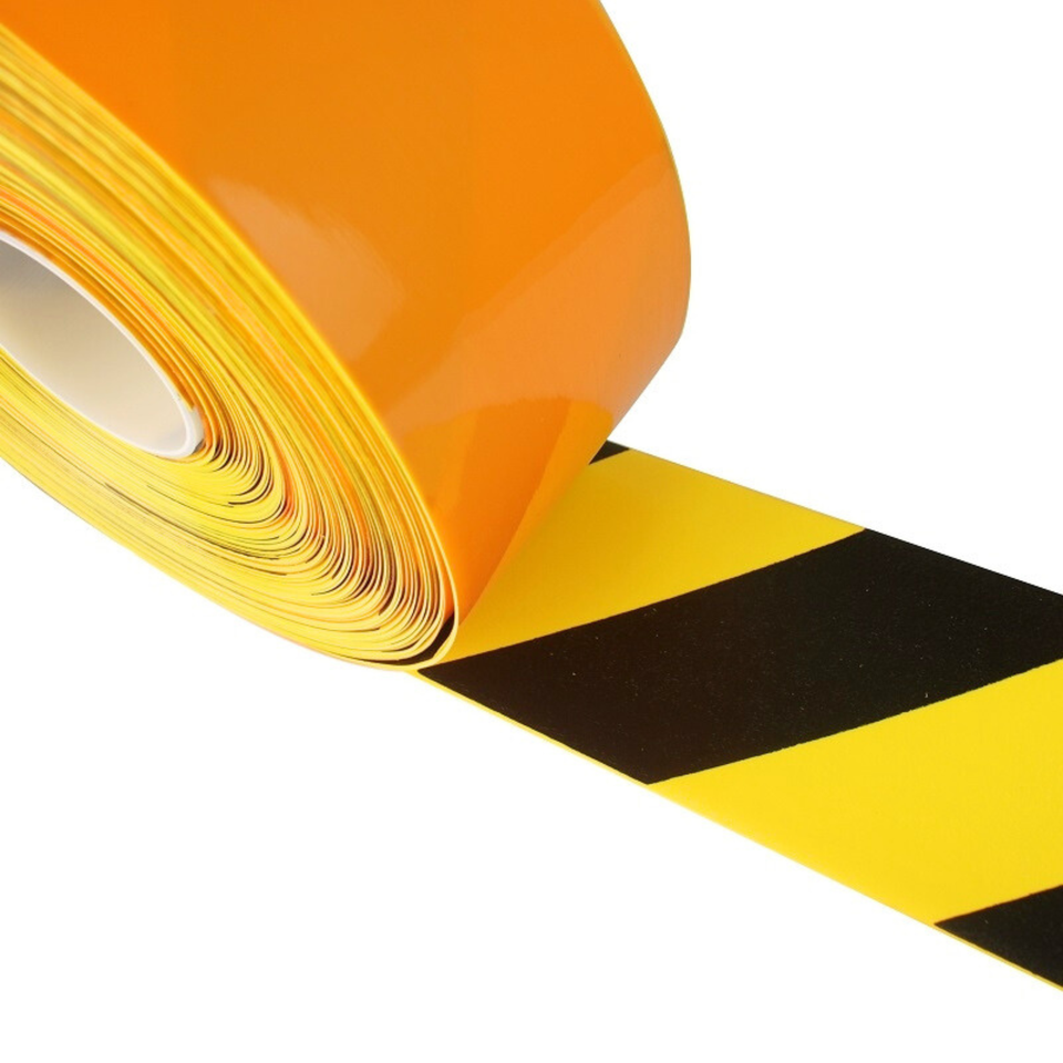 FindTape PermaStripe Heavy-Duty Hazard Stripe Floor Marking Tape: 3 in ...