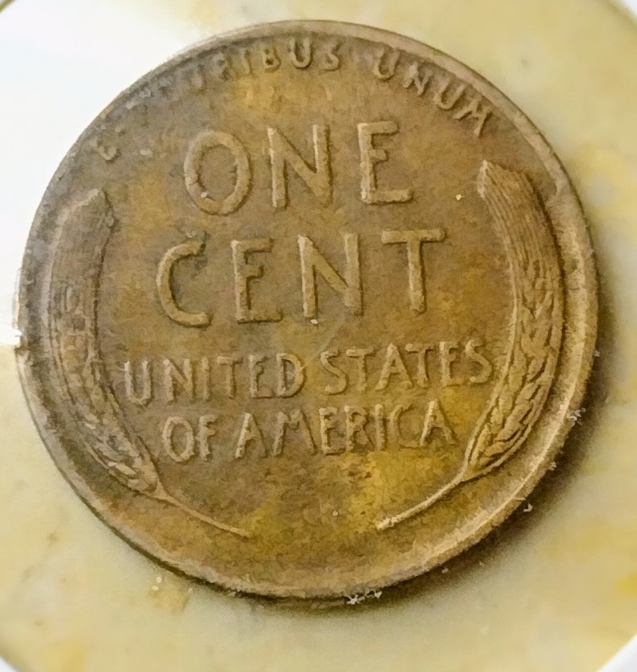 1930 D BROAD STRUCK LINCOLN WHEAT CENT PENNY COIN OUT OF MY ORIGINAL ...