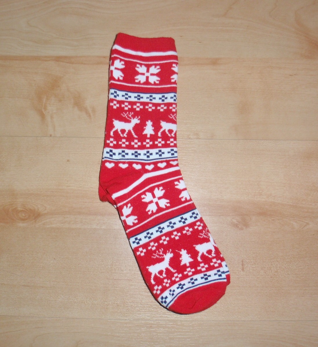 NEW Primark womens Snowflake Reindeer Christmas tree socks size UK 4 ...