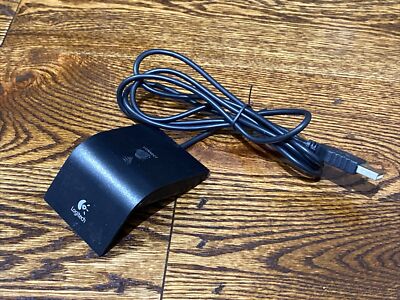 Black Logitech Wireless USB Computer Keyboard & Mouse Receiver C-BT44 ...