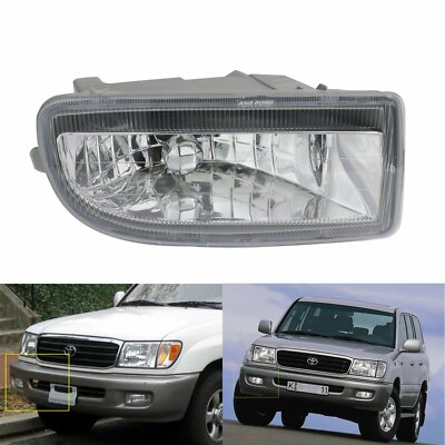 Fit Toyota Land Cruiser Amazon J100/105 Fog Light Lamp Right Driver ...