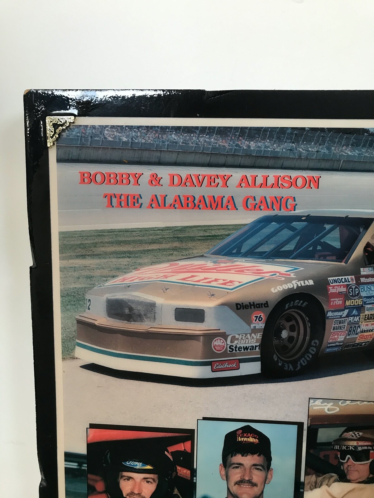Bobby Allison Davey Allison The Alabama Gang Vintage Laminated Poster ...