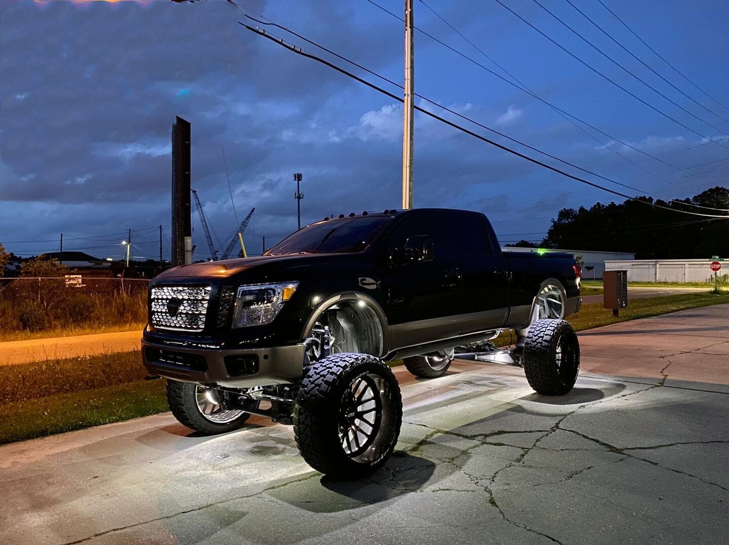 4X 15.5" DOUBLE ROW Brightest COLD WHITE Solid Color LED Trucks Wheel ...