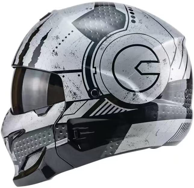Modular Helmets Open Face Full face Motorcycle Helmet Scooter DOT ...