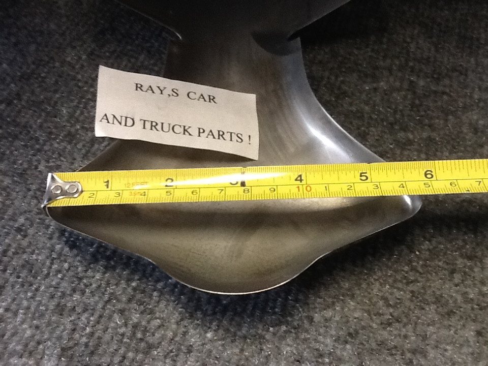 NEW SINGLE VINTAGE STYLE STAINLESS STEEL EXHAUST TIP CARS TRUCKS ! | eBay