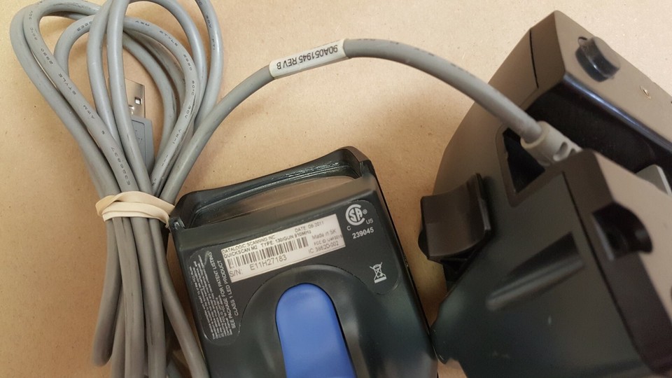 E11H27183 - DATALOGIC QUICKSCAN M2 KIT, 130/GUN 910 MHZ, CRADLE & USB ...