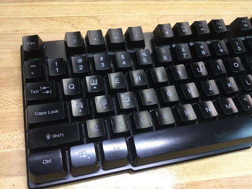 DBPower K928 Mechanical Feel Gaming Keyboard LED Three Color Backlit ...