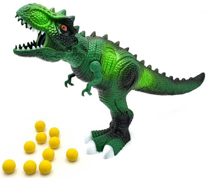 Dinosaur Shooting Game Dinosaur Blaster Toy Set - 2 Pack T-Rex Disc ...