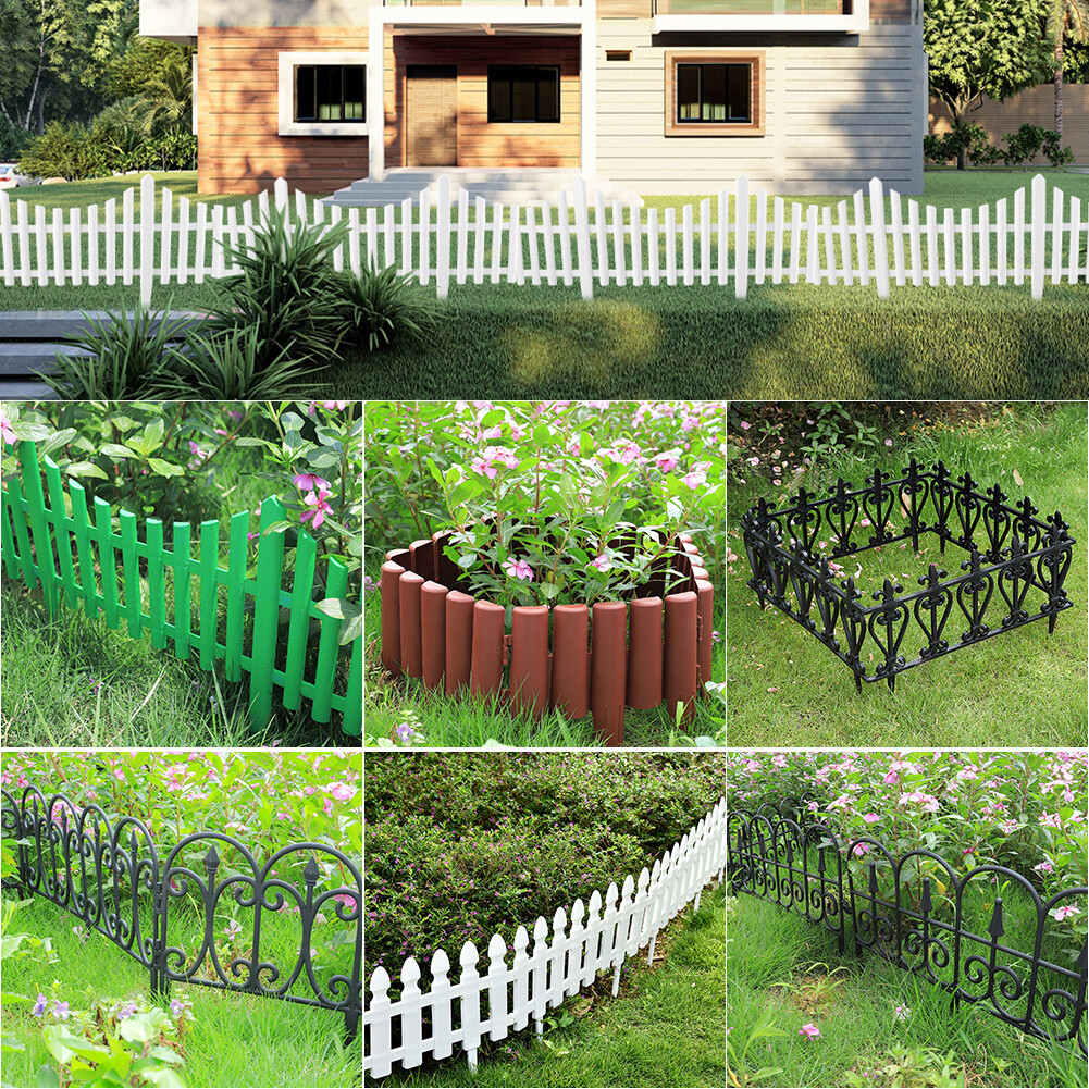 Picket Border Fence Panels Zippity Outdoor Products 41in H X 44in W (2