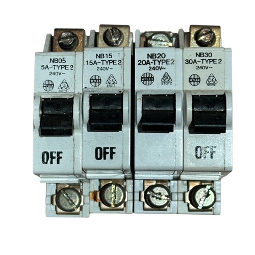 Wylex NB Series Type 2 MCB 5A NB05 15A NB15 20A NB20 30A NB30 | eBay UK