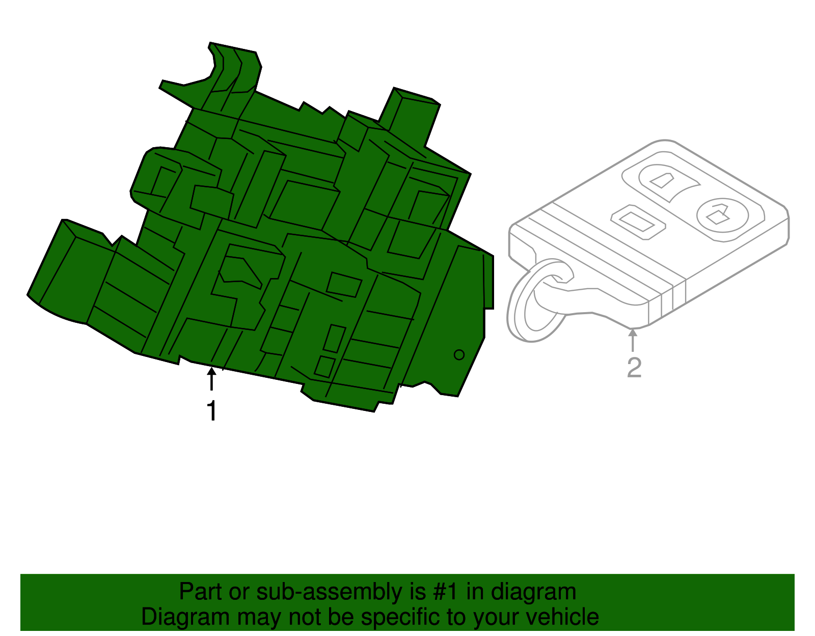 Ford OEM Anti-theft Alarm Control Unit DL3Z15604A Image 1 for sale ...