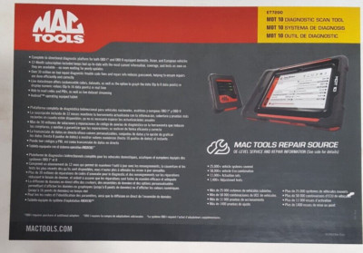 Mac Tools ET7200 Diagnostic Scan Tool New P2 | eBay