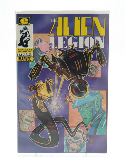 The Alien Legion #5 1984 Epic Marvel FN | eBay
