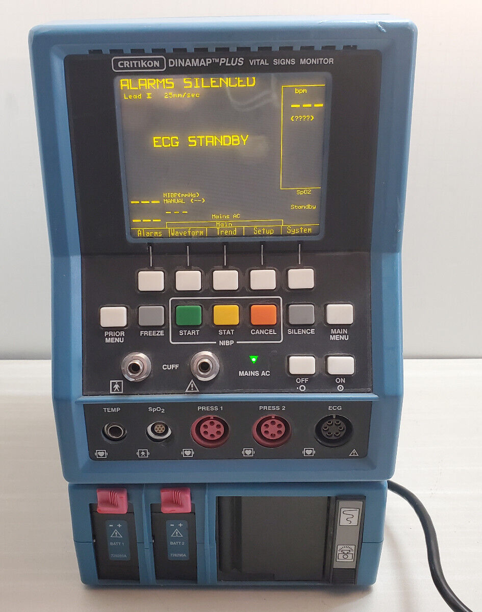 Critikon Dinamap Plus 8720 w/ Printer Module 8726 | eBay