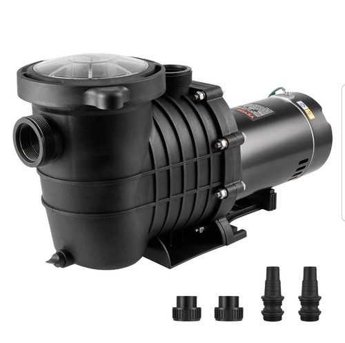 VEVOR Above Ground Swimming Pool Pump Single Speed 1 HP 80 GPM 110V ...