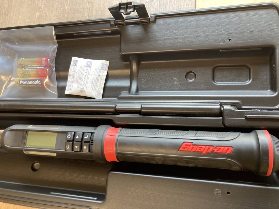 Snap-on 1/2 Digital Torque Wrench ATECH3NQ300B Brand New From Japan | eBay