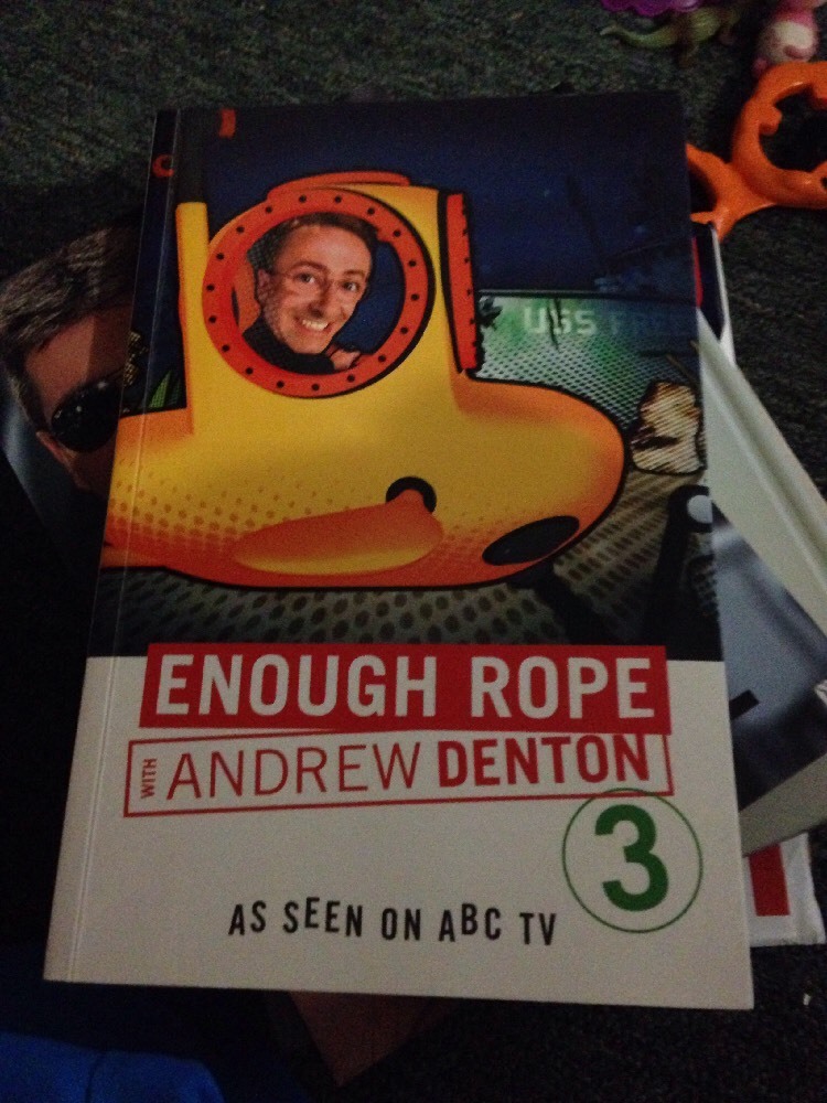 Enough Rope #3 With Andrew Denton. Freepost (bk28 | eBay