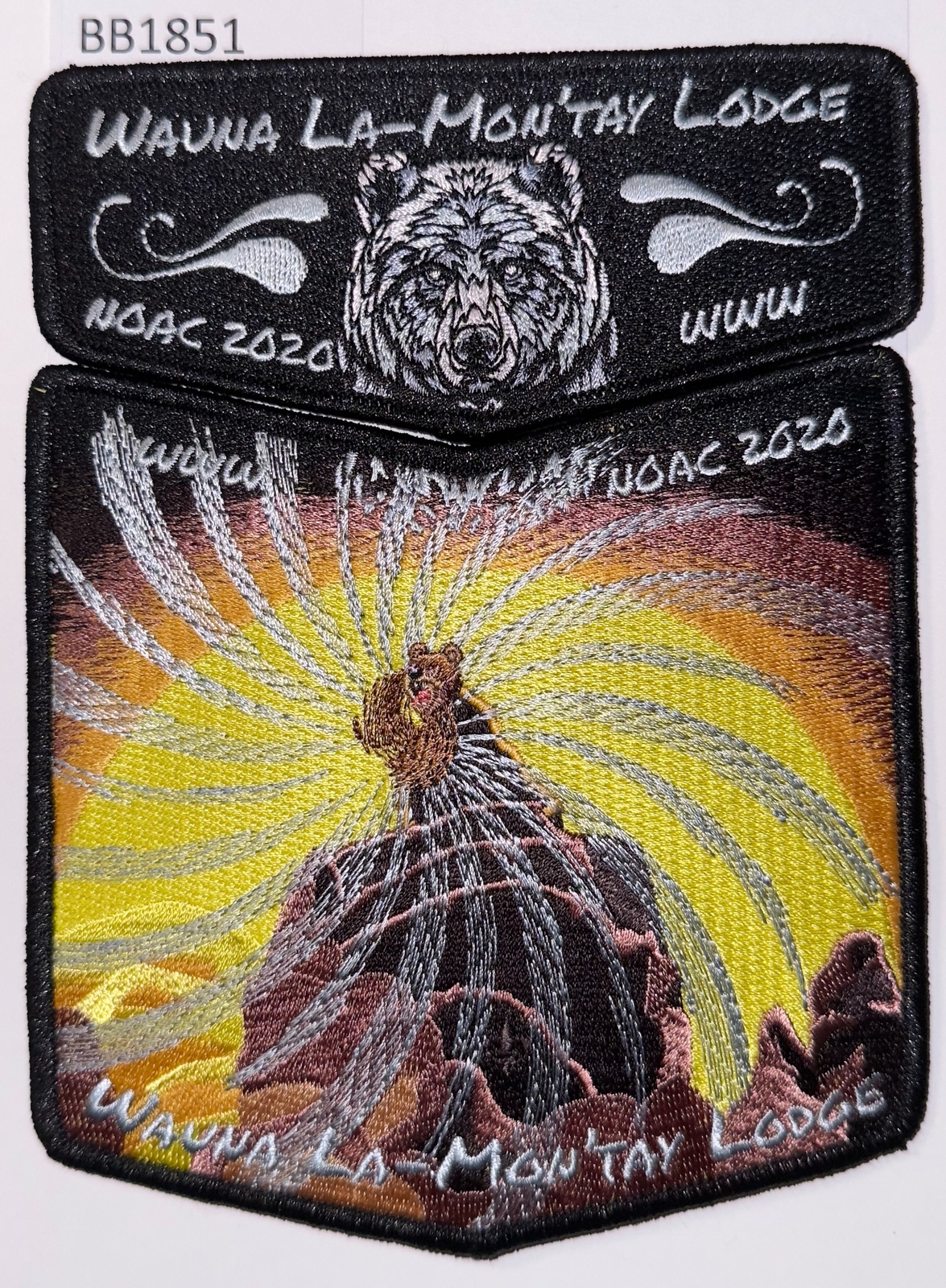 Boy Scout OA Flap Set Wauna La-Mon'Tay Lodge 2020 NOAC | eBay