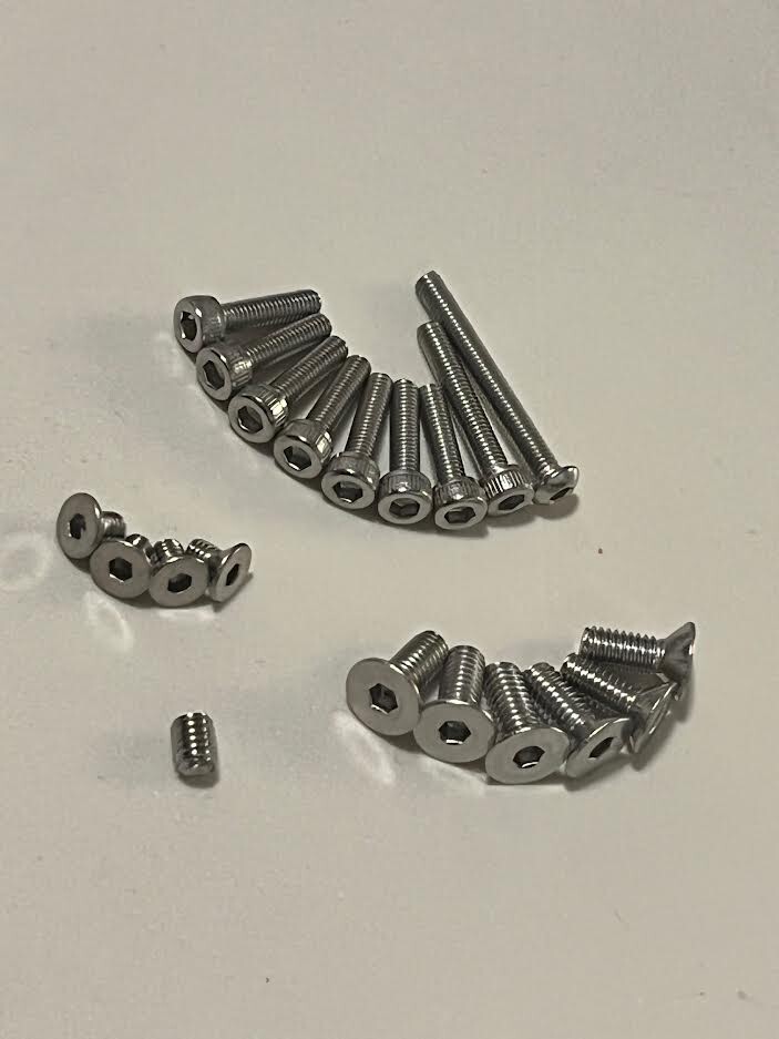 Kel-tec p17 screws *COMPLETE* stainless steel screw set kel tec keltec ...