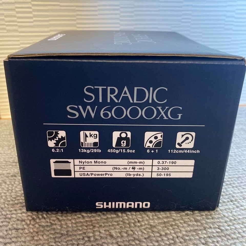 Shimano 24 Stradic SW 6000XG Spinning Reel New in Box | eBay