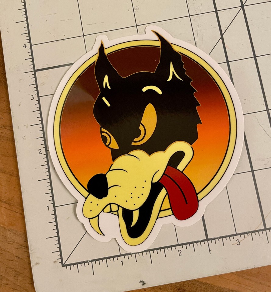 Grateful Dead Dire Wolf High-quality Vinyl Sticker 4 In Jerry Garcia ...