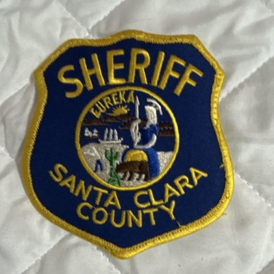 Santa Clara County Sheriff Police Patch California Single Patch Law ...