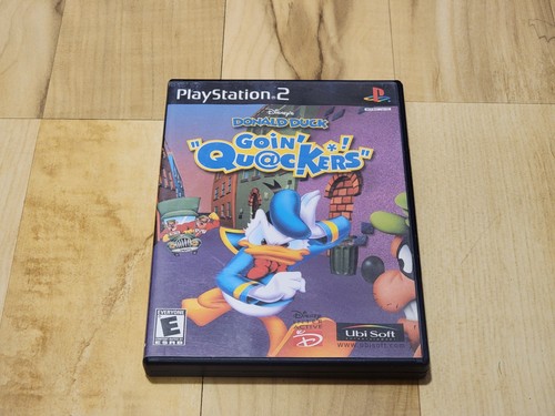 Disney's Donald Duck Goin' Quackers (Sony PlayStation 2, PS2, 2000) CIB ...