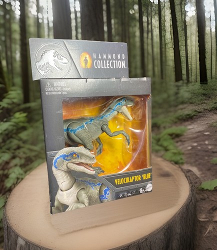 Jurassic World Park Raptor Hammond Collection Velociraptor Blue. New ...