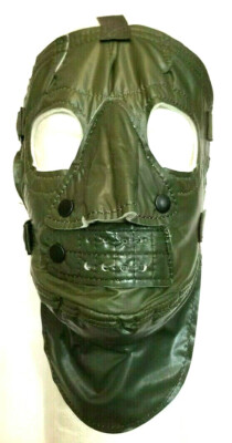 Vintage Navy Facemask Extreme Cold Weather USN Olive Green 207 NOS ...