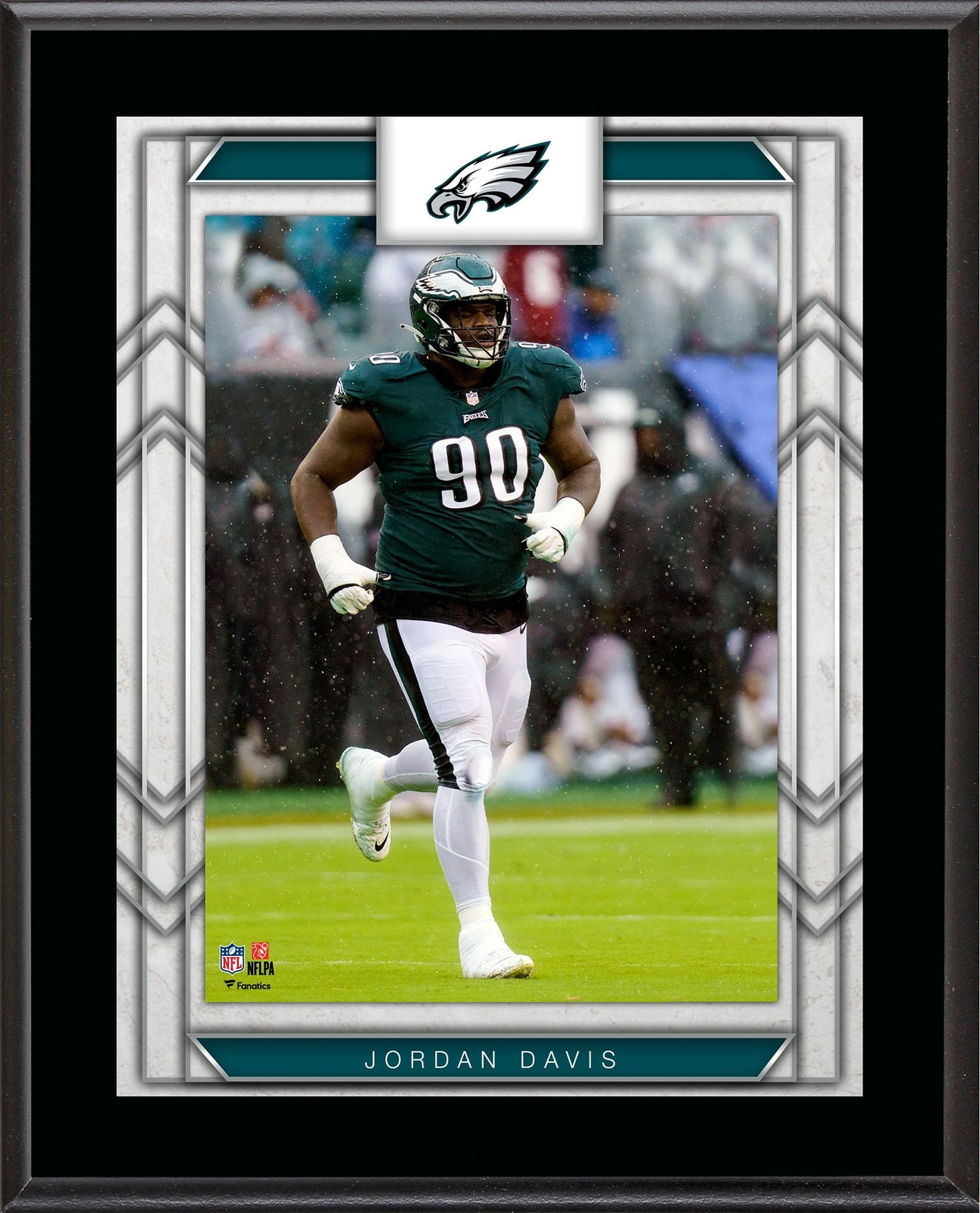 Jordan Davis Philadelphia Eagles 10.5" X 13" Sublimated Player Plaque ...