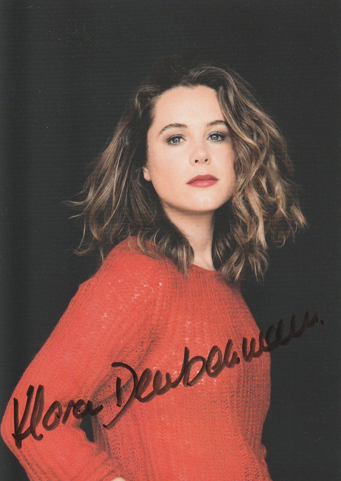 Klara Deutschmann autograph actress Reiterhof Wildenstein- – La Paz ...