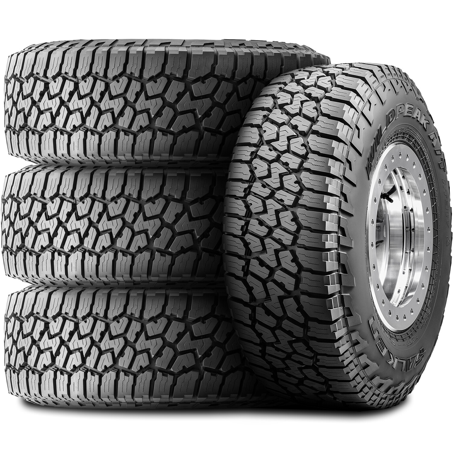 4 Tires LT 285/70R17 116/113Q C 6 Ply Falken Wildpeak A/T3W (OE) AT All ...