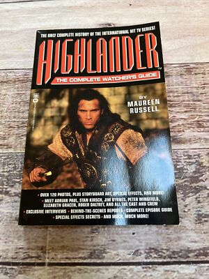 Highlander The Complete Watcher's Guide by Maureen Russell Signed | eBay