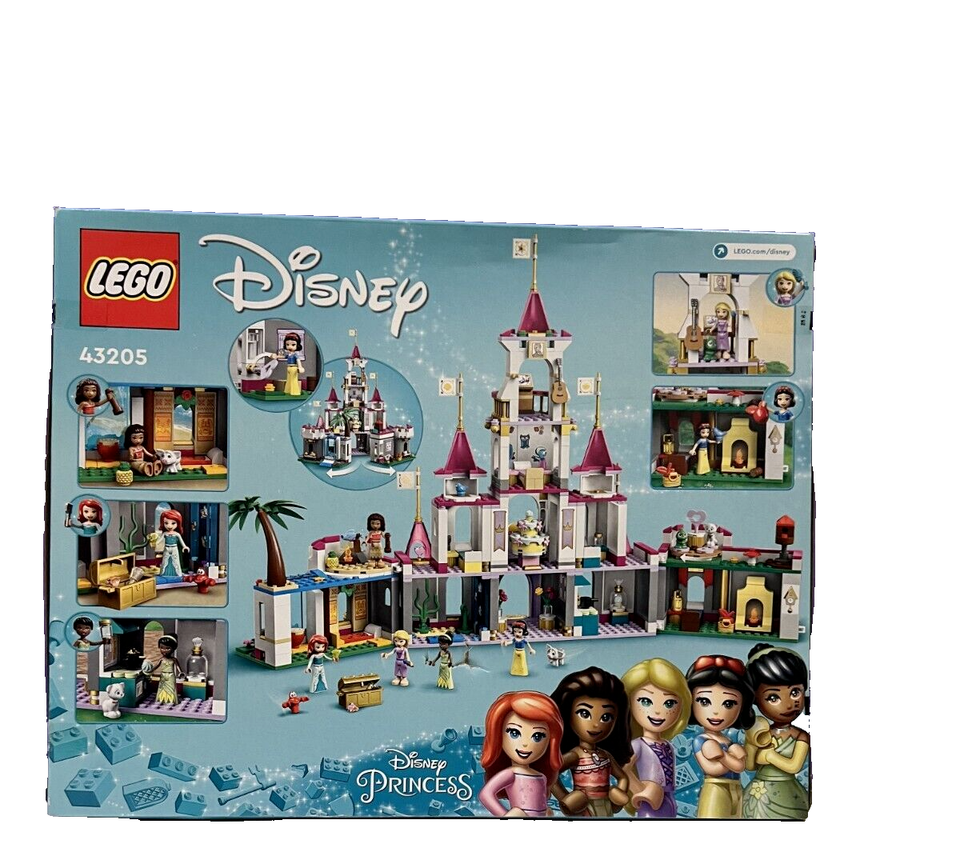 New LEGO Disney Princess Ultimate Adventure Castle 43205 | eBay