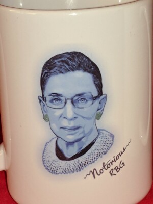 Notorious RBG Coffee Mug Notorious Ruth Bader Ginsburg Mugs Judge RBG ...