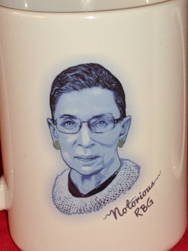 Notorious RBG Coffee Mug Notorious Ruth Bader Ginsburg Mugs Judge RBG ...