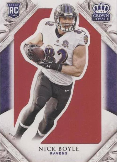 2015 Panini Crown Royale - Rookie Nick Boyle #123 Red /199 (RC) for ...