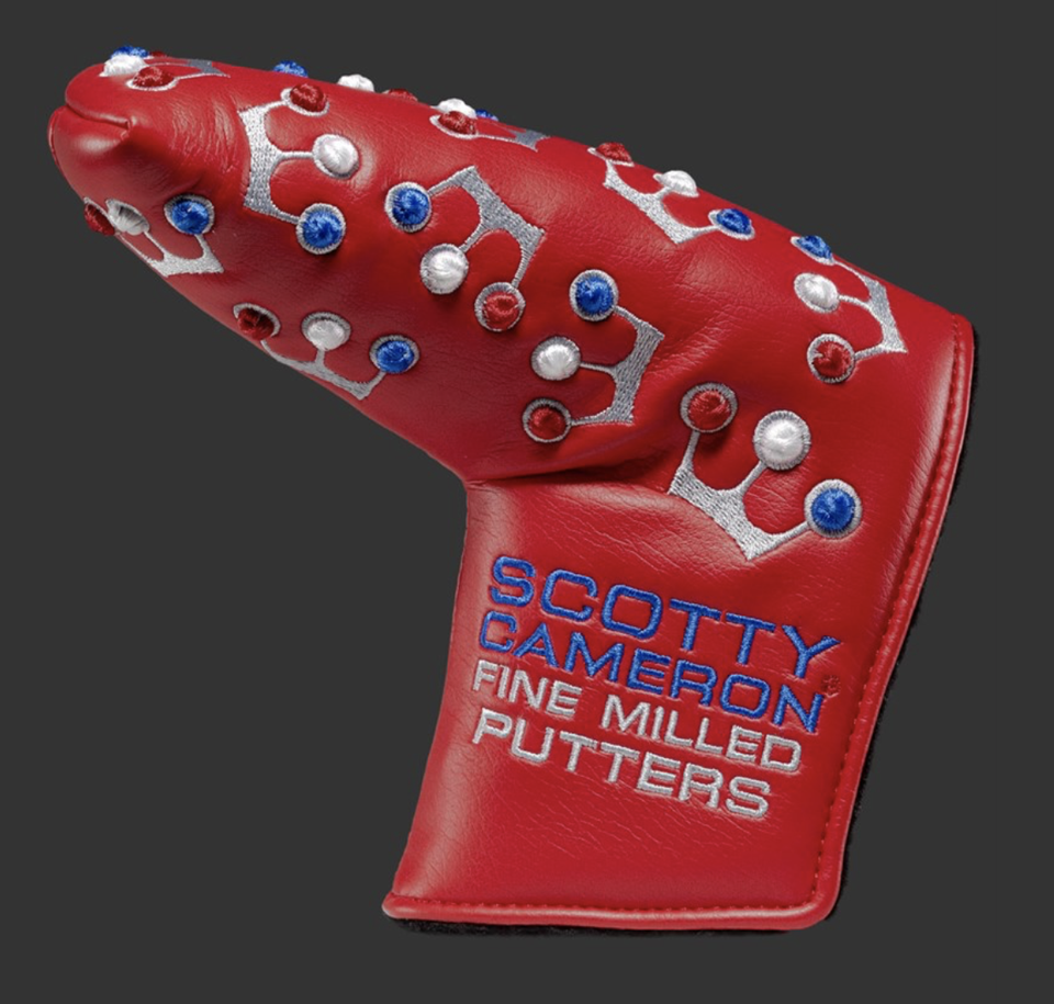 2020 Scotty Cameron US Open USA Mini Crown Red Blade Putter HC Winged ...