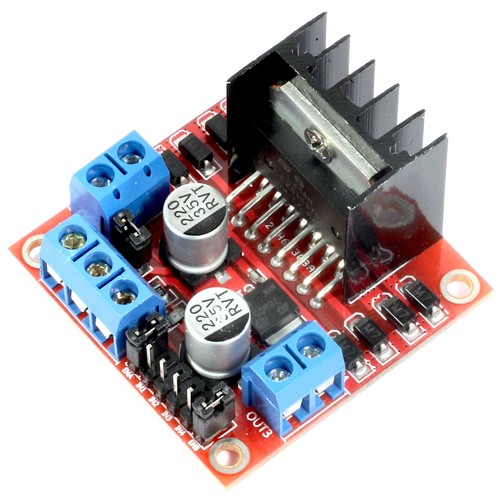 1X for 2 DC motors or 1 Stepper Motor, 5V-40V 2A Motor Driver Module ...